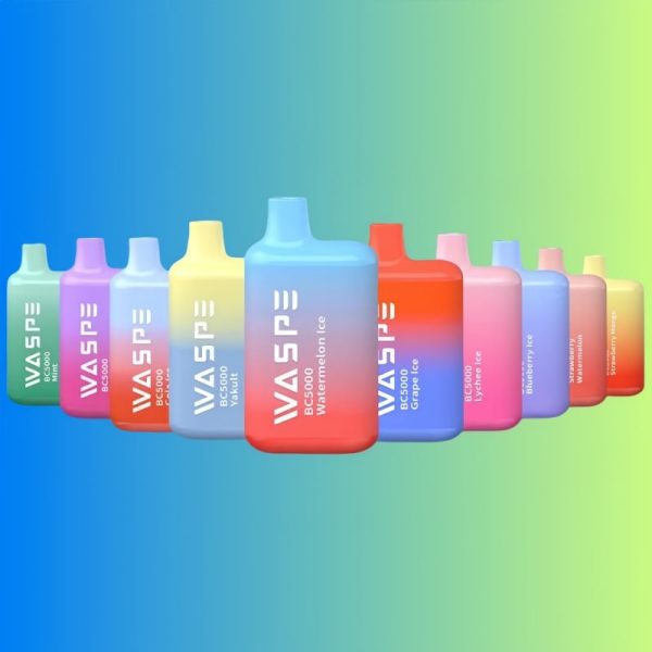 Osta halvat Waspe 5000 Puffs myytävänä | Hinta 6,47 € | Tukkumyynti